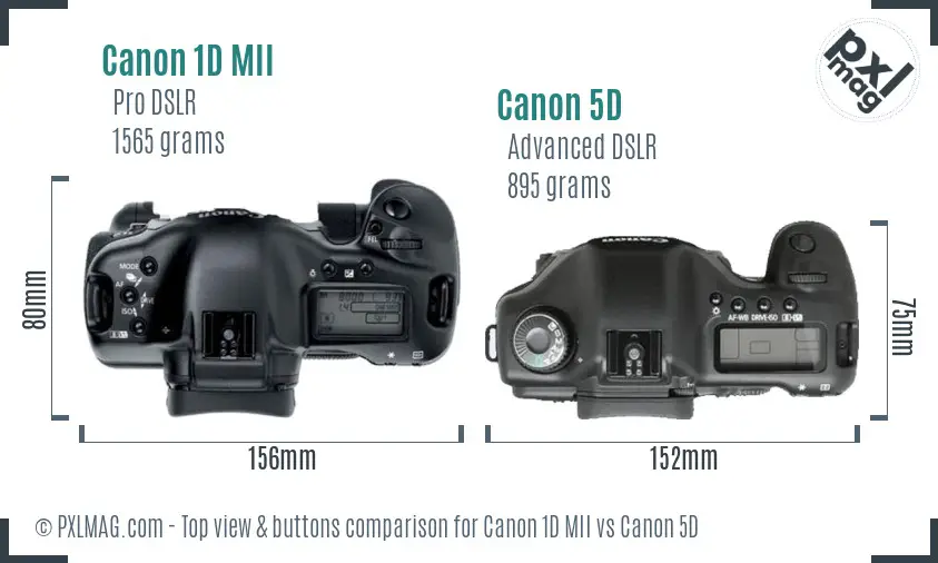 Canon 1D MII vs Canon 5D Detailed Comparison - PXLMAG.com