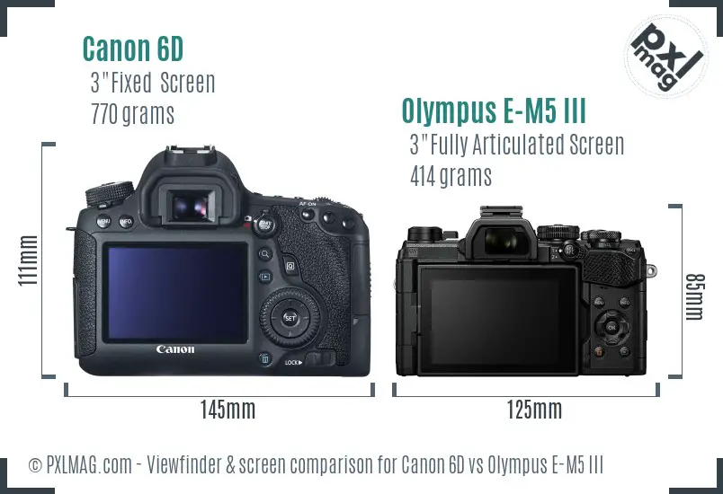 Canon 6D vs Olympus E-M5 III In Depth Comparison - PXLMAG.com