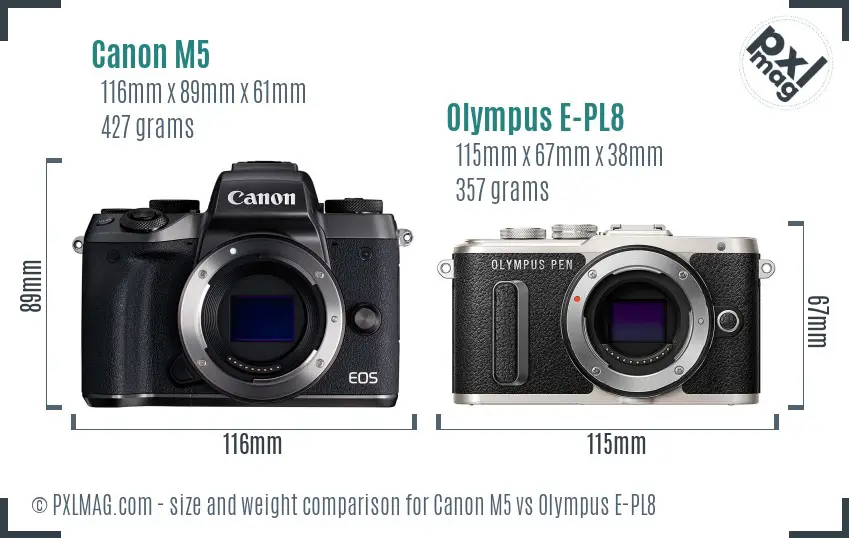 Canon M5 vs Olympus E-PL8 Full Comparison - PXLMAG.com
