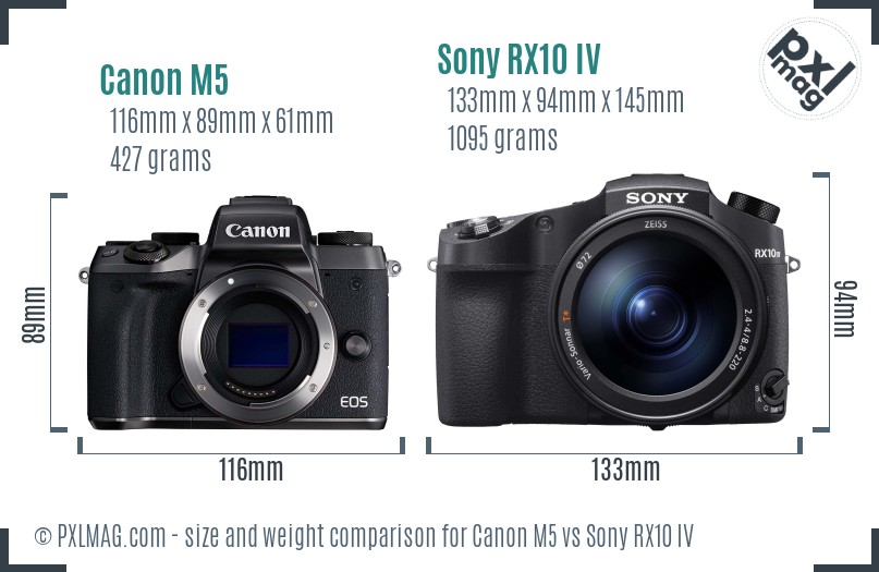 Canon M5 vs Sony RX10 IV Detailed Comparison - PXLMAG.com