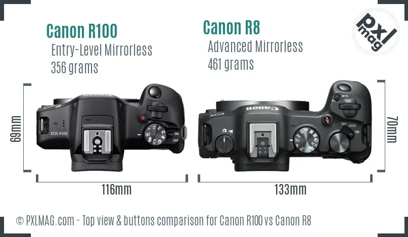 Canon R100 vs Canon R8 Detailed Comparison - PXLMAG.com
