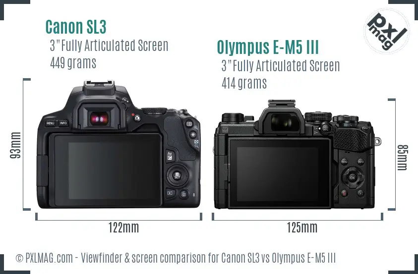 Canon SL3 vs Olympus E-M5 III In Depth Comparison - PXLMAG.com
