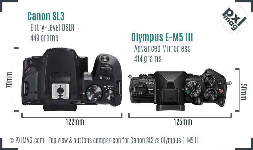 Canon SL3 vs Olympus E-M5 III In Depth Comparison - PXLMAG.com